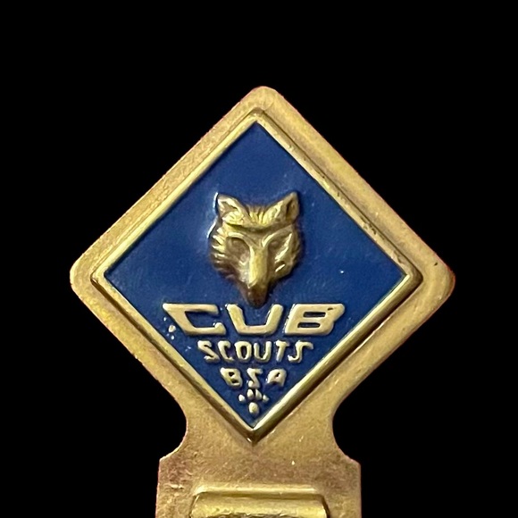 Vintage | Office | Vintage Boy Scout Bsa Cub Scout Book Mark Letter ...